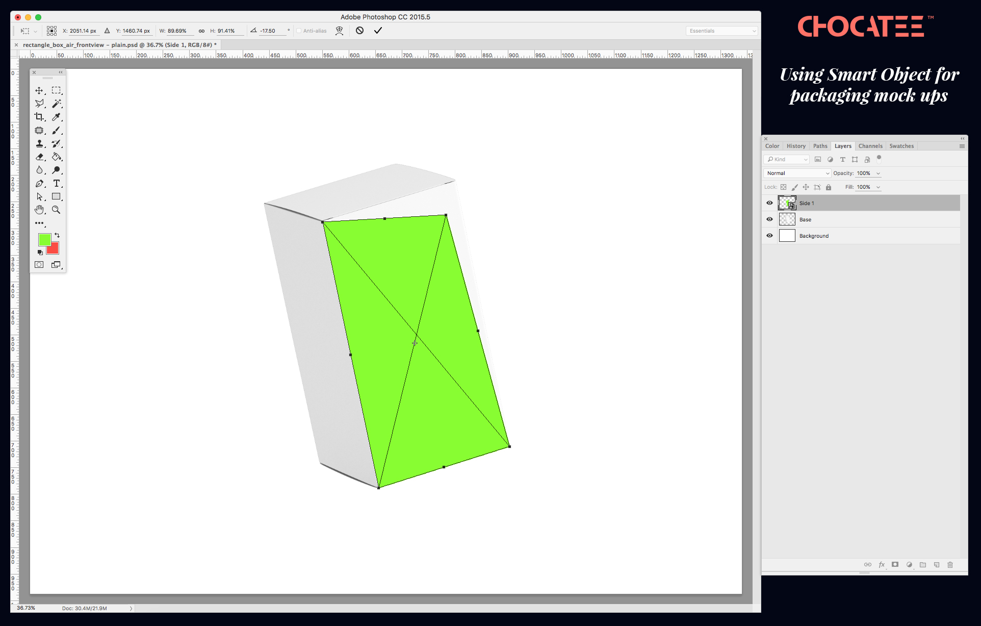 How to use Smart Object in Photoshop. – Chocatee